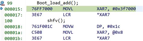 Tms F Same Function C Code But Assembly Code Is Different