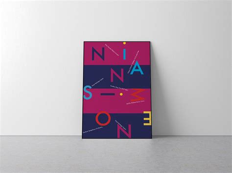 Nina Simone Concert Poster On Behance