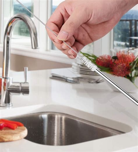 Buy Set Of 4 Classic Collection Bent Design Stainless Steel Reusable