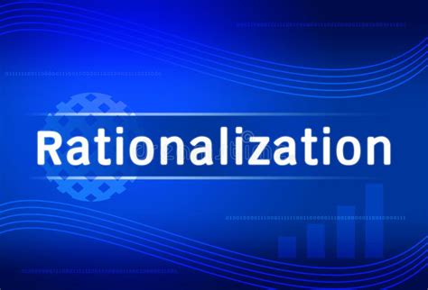 Rationalization Stock Illustrations 533 Rationalization Stock
