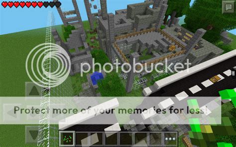 Mcpe Fall Out City Of Ruins Hunger Games Map Mcpe Maps Minecraft