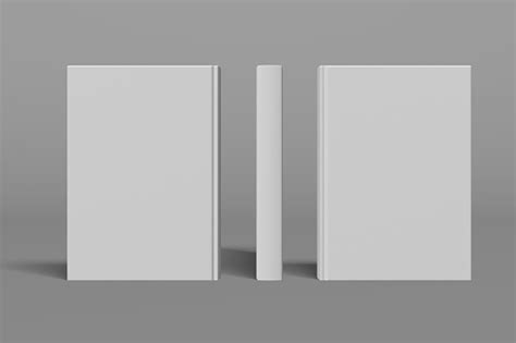 3개의 하드 커버가 있는 현실적인 3d 책 모형 그림 그림자가 있는 고립된 회색 배경에 서 있는 책 모형 양장본 책 3권 공란에 대한 스톡 사진 및 기타 이미지 Istock