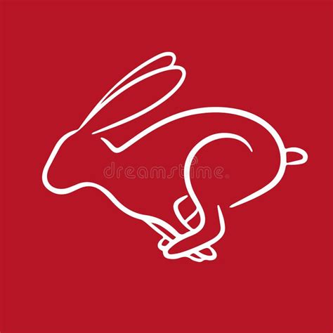 Easter Bunny Set Stock Vector Illustration Of Minimal 316960854