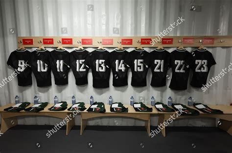 Wales Match Kit Hangs Changing Room Editorial Stock Photo Stock Image