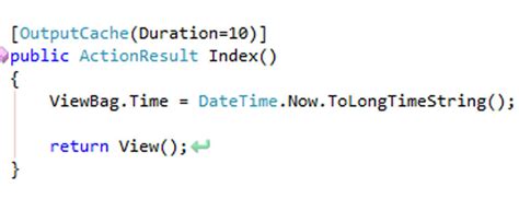 OutputCache Explanation LockTars Blog