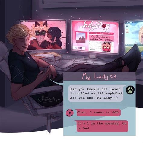A Woman Sitting In Front Of Two Computer Screens With The Caption Ladys 3