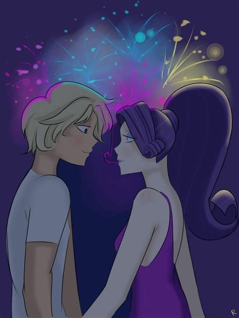 2340042 Safe Artist Rainy105 Ragamuffin G4 Rarity Equestria