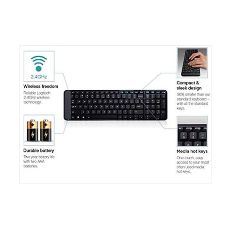 Jual Logitech Mk215 Wireless Keyboard And Mouse Combo [920 007444] Di Seller Gudang