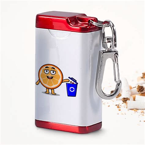 Square Ashtray Keychain Portable Ashtray Munchmakers