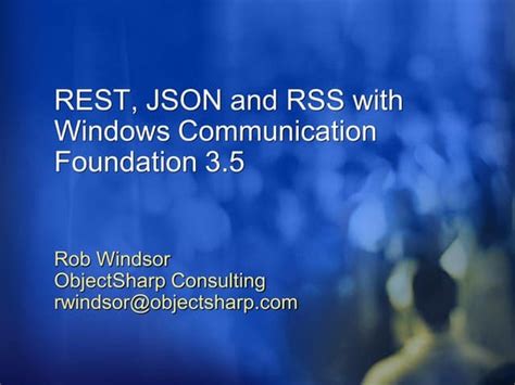 1 Wcf Services Exam 70 487