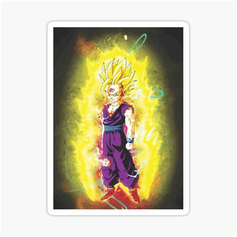 Gohan Sticker For Sale By Davidbenson47 Redbubble