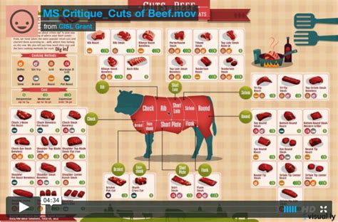 Infographic Critique Cuts Of Beef Sli