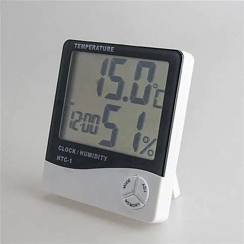 Plastic DIGITAL THERMO HYGROMETER For Industrial Model Name Number HTC At Rs In