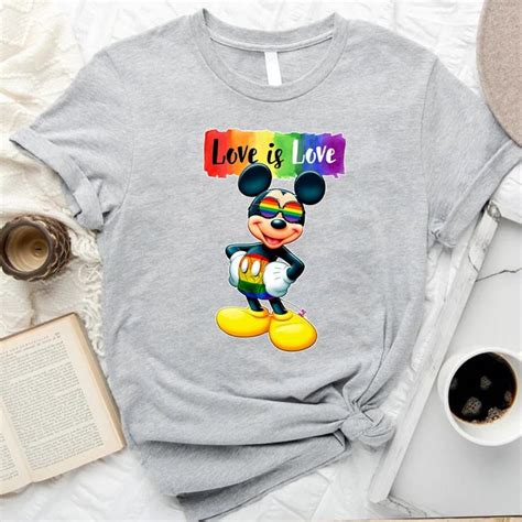Funny Mickey Lgbtq Shirttrans Rights Shirtdisney Gay Pride Shirthappy Mickey Lgbtq T Shirt
