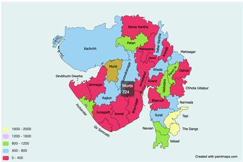 Reactjs How To Create Geochart Of Gujarat State In React Stack