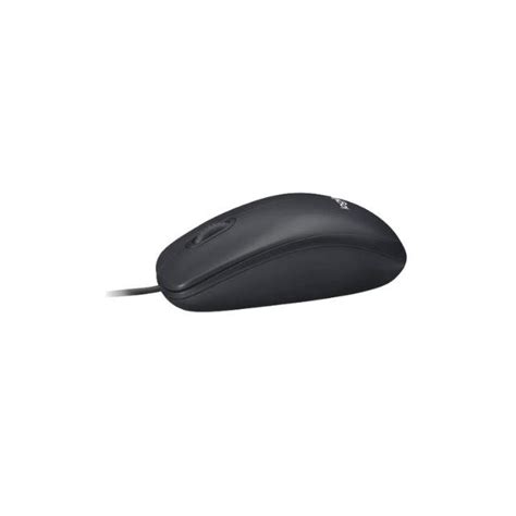 Logitech Optical Mouse Plug And Play Buttons Black Order Be