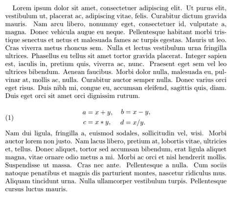 Vertical Alignment How To Line Up 2 By 2 Equations In Align