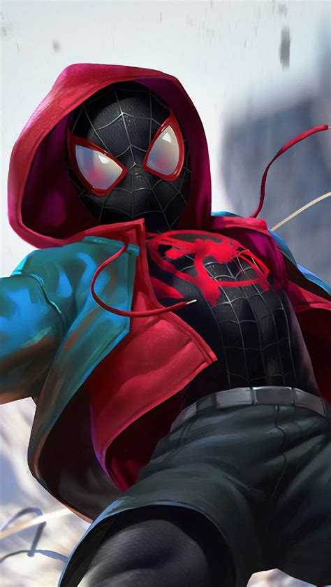 Miles Morales In Spider Man Into The Spider Verse Wallpaper 4k Hd Id3484