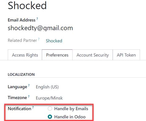 how to send notification from sales to manufacturing odoo