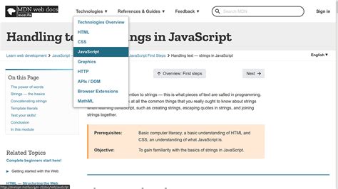 Mdn Web Docs Navigation Redesign By Vivek G Aug 2020 Medium Ux
