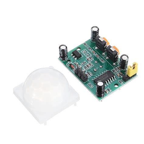 5pcs Hc Sr501 Adjustable Infrared Ir Pyroelectric Pir Module Motion