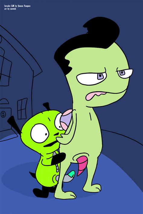Post 4781755 Gir Invader Zim Irken Mowub Zim