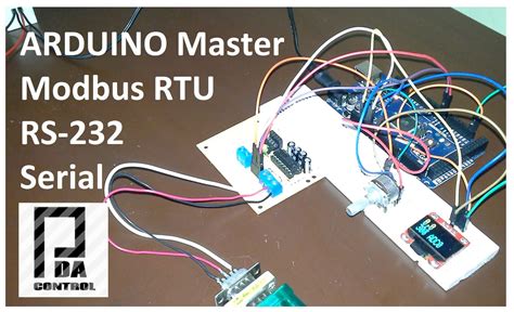 Modbus RTU Master Tests With Arduino Via RS232 Part 2 PDAControl