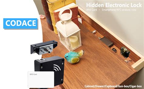 Rfid Electronic Cabinet Lock Smart Nfc Drawer Locks Hidden Card Lock