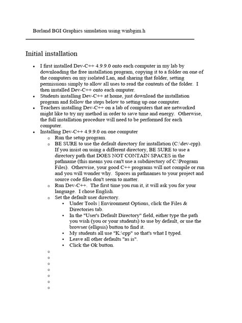 Initial Installation Pdf Directory Computing Command Line Interface