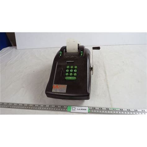 Vintage Victor Adding Machine Bodnarus Auctioneering