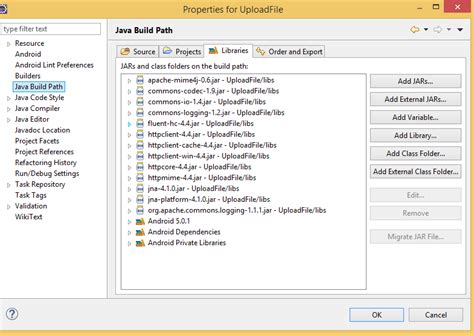Apache Android Eclipse Error On File Upload To Server Stack Overflow