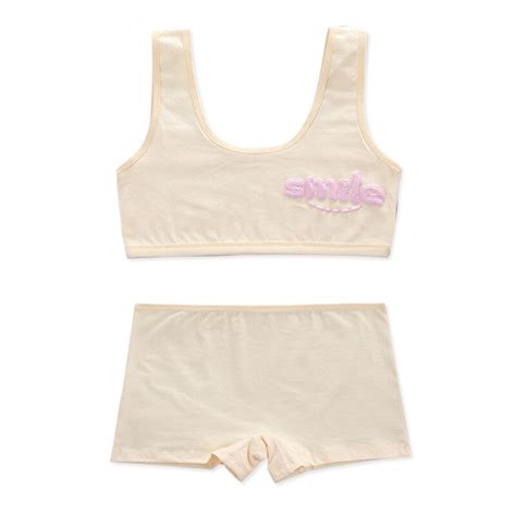 Girls Bra Set Developmental Vest Underwear Suspend Grandado