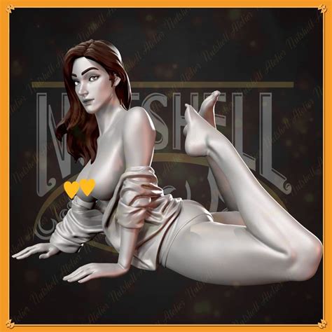 D Printable Nutshell Atelier White Shirt Girl Bundle NSFW By Nutshell Atelier