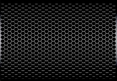 Premium Vector Black Glossy Hexagon Mesh Pattern Background