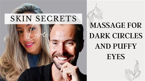 Massage For Dark Circles Puffy Eyes YouTube