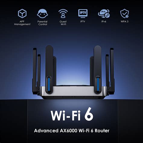 Wi Fi 6 Ax6000 Dual Band Mesh Router