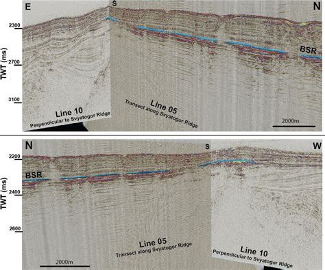 6 The BSR Blue Horizon Extents Along The Svyatogor Ridge However It