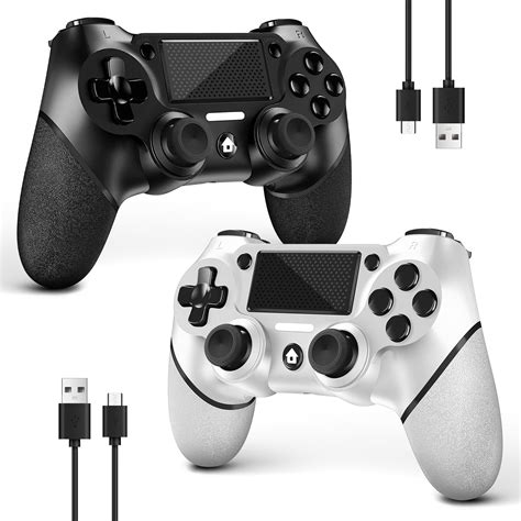 Acegamer 2 Pack For Ps4 Controller Wireless Controller For