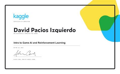 David Pacios Izquierdo Completed The Intro To Game Ai And Reinforcement