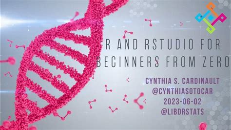 2023 06 02 R And Rstudio For Beginners From Zero Youtube