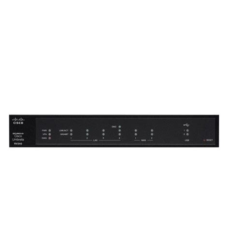 Cisco RV Dual WAN Gigabit VPN Router WAN Ports Load Balancing LAN Ports USB Ports To