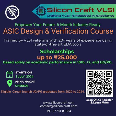 Silicon Craft Vlsi On Linkedin Vlsi Asicdesign Verification