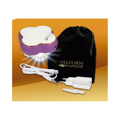 Epilateur jambes VELFORM AMAZING LEGS Violet Adulte Lumières