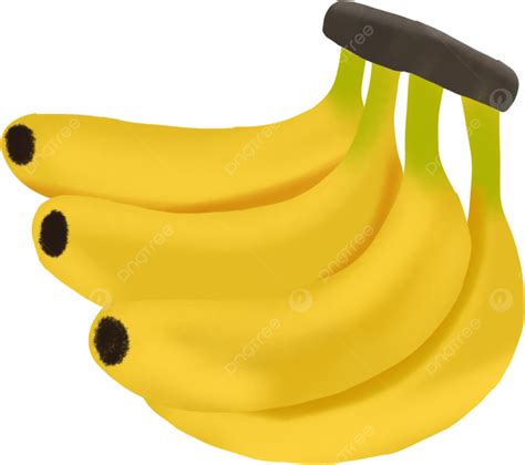 녹색 노란색 바나나 과일 그림 바나나 과일 노란색 Png 일러스트 및 Psd 이미지 무료 다운로드 Pngtree