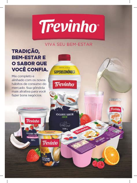 Iogurtes Trevinho Sabor E Saúde Pdf Chocolate Vitamina D