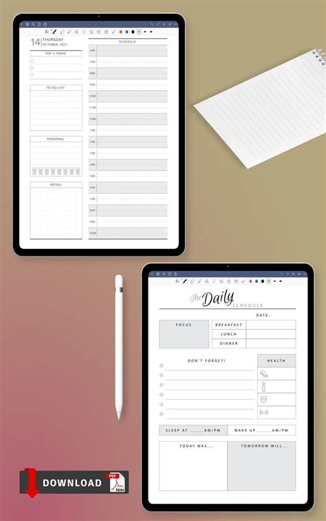 Daily Task Sheet Daily Planner Template Daily Task List Template