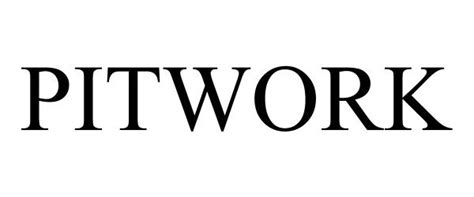 PITWORK - Nissan Jidosha Kabushiki Kaisha Trademark Registration