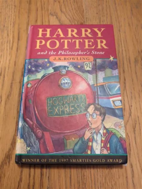 HARRY POTTER AND The Philosophers Stone J K Rowling First Edition HB