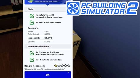 Pc Building Simulator 2 20 Die Erste 1 Sterne Bewertung Youtube