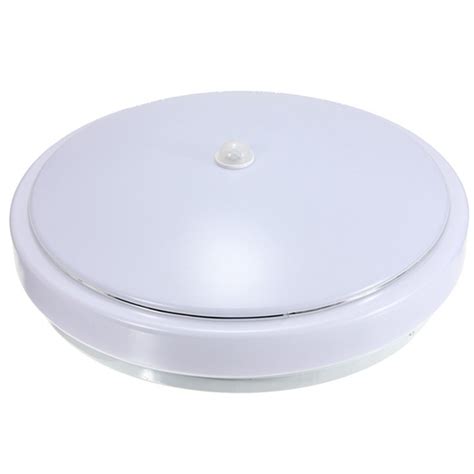 W PIR Infrared Motion Sensor Flush Mounted LED Ceiling Light AC V Alexnld